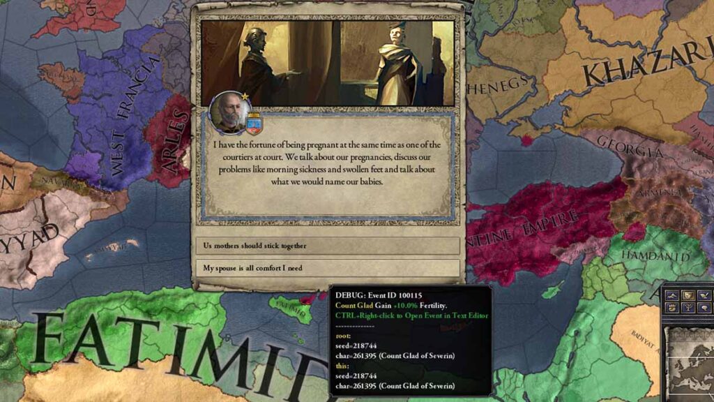 CK2 (Crusader Kings II): Fertility and Pregnancy Console Cheats ...