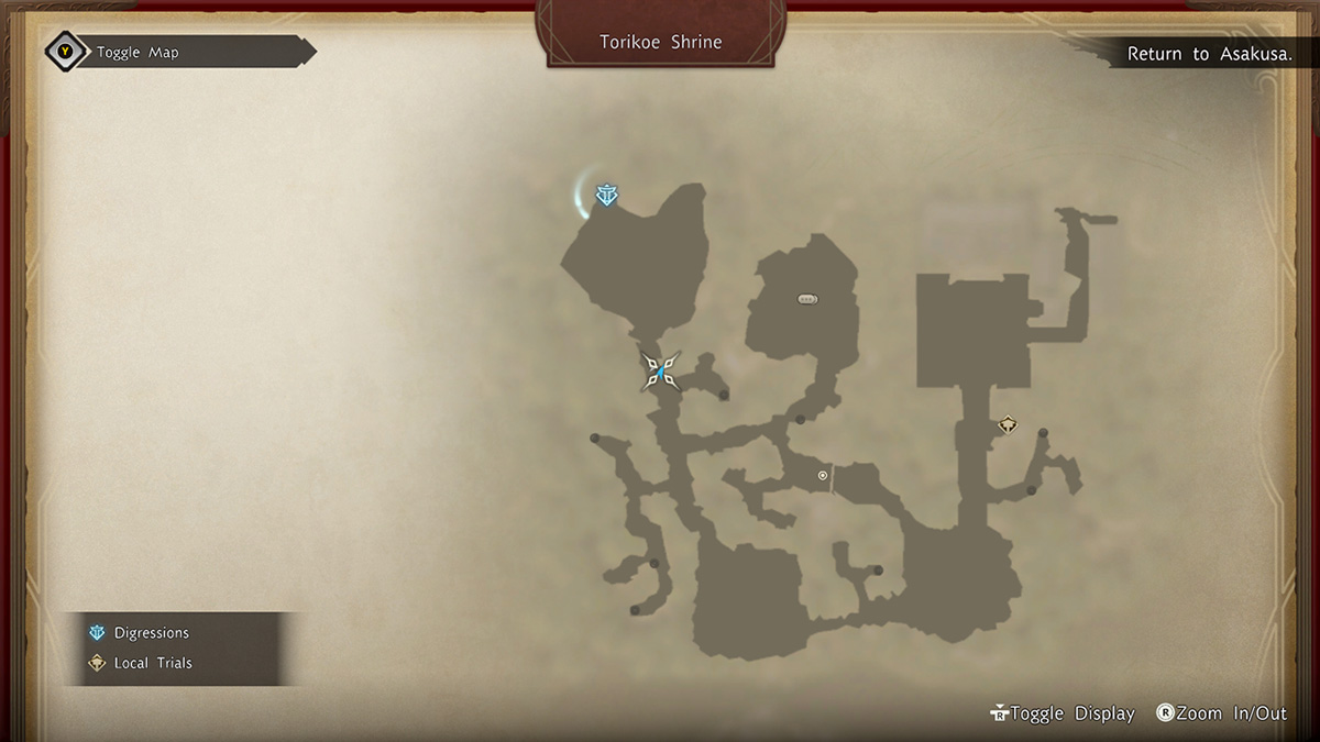 Fate/Samurai Remnant: Torikoe Shrine Local Trials Old Shrine Locations ...