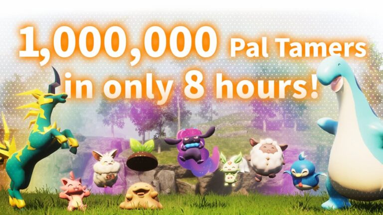 Palworld Surpasses 1 Million Sales in Opening 8 Hours — Raider King