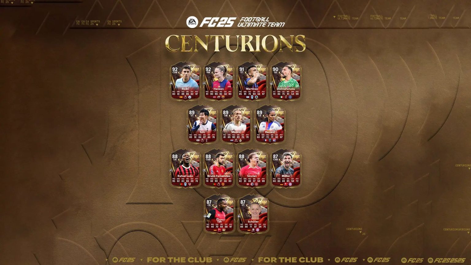 EA FC 25: All Centurions Event Card List — Raider King