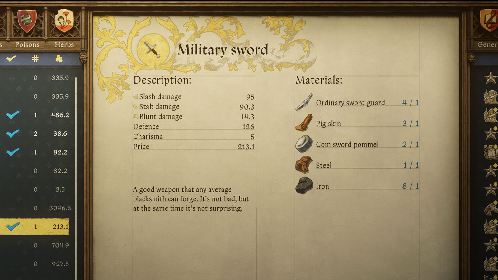 Kingdom Come Deliverance 2: All Blacksmithing Recipes List (How to Get)