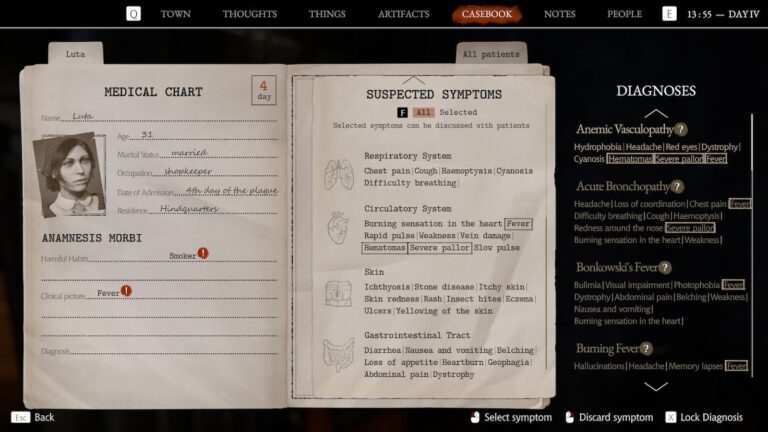 Pathologic 3 – All Patient Diagnoses Guide