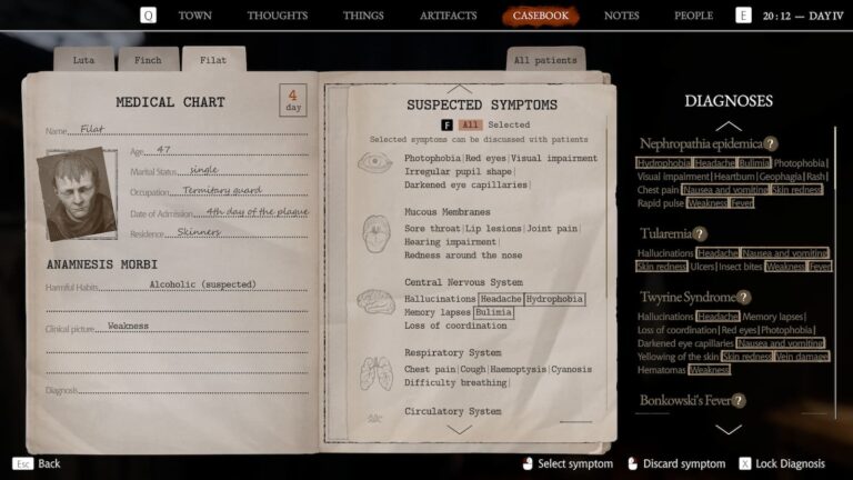 Pathologic 3 – All Patient Diagnoses Guide