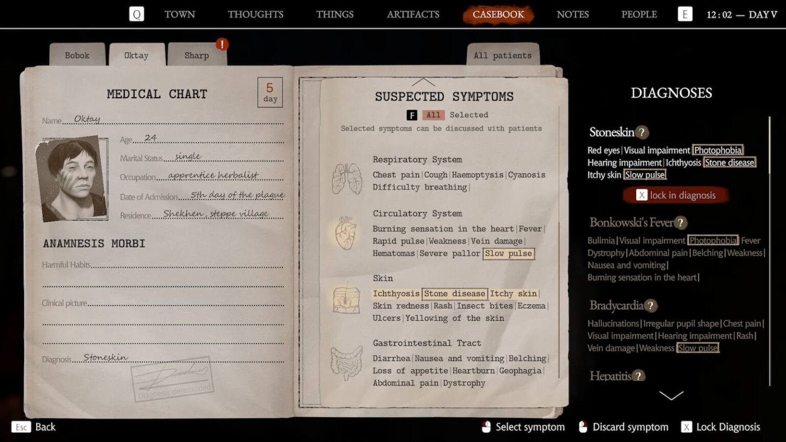Pathologic 3 – All Patient Diagnoses Guide