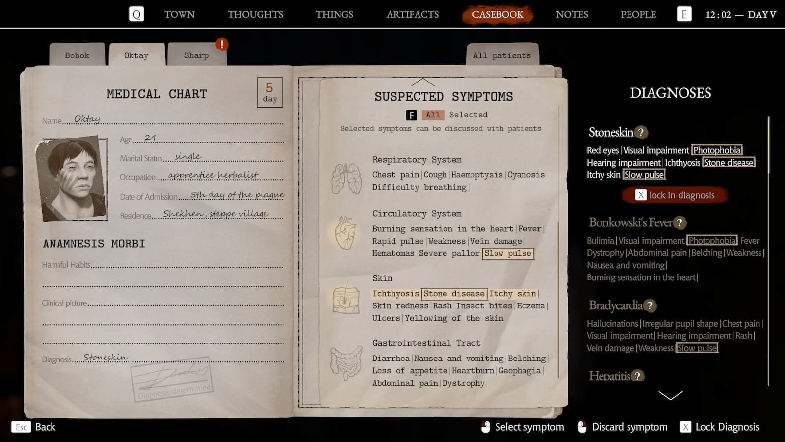 Pathologic 3 – All Patient Diagnoses Guide