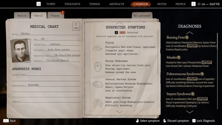 Pathologic 3 – All Patient Diagnoses Guide