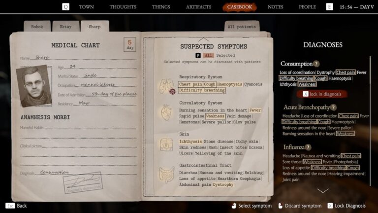 Pathologic 3 – All Patient Diagnoses Guide