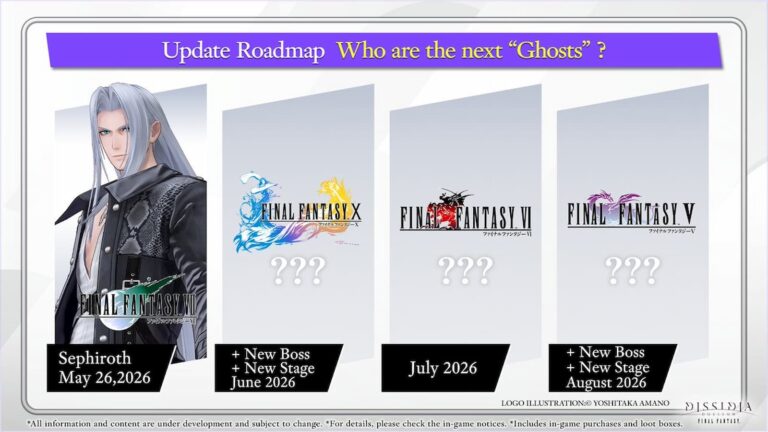 Sephiroth Descends Upon Dissidia Duellum: Final Fantasy on May 26 ...