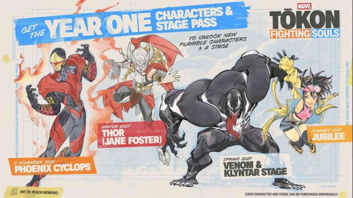 Marvel Tokon DLC Trailer Reveals Thor, Venom, and Jubilee — Raider King